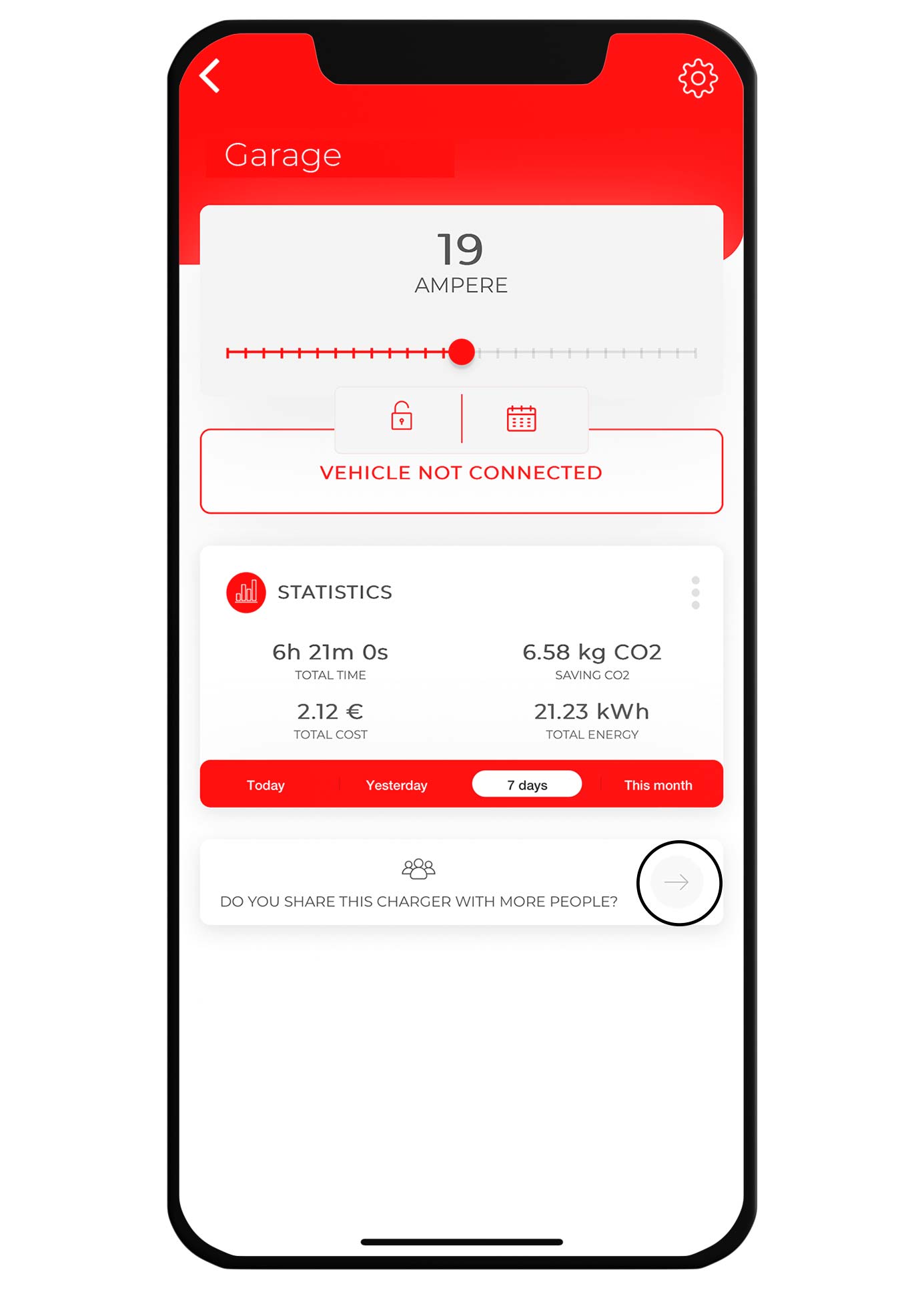 How to share a charger from the V2C Cloud App | V2C