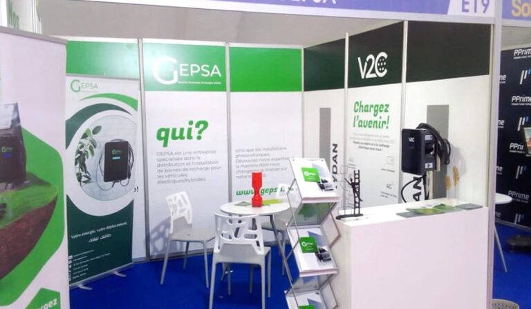 V2C and GEPSA, together at Solaire Expo Maroc 2024