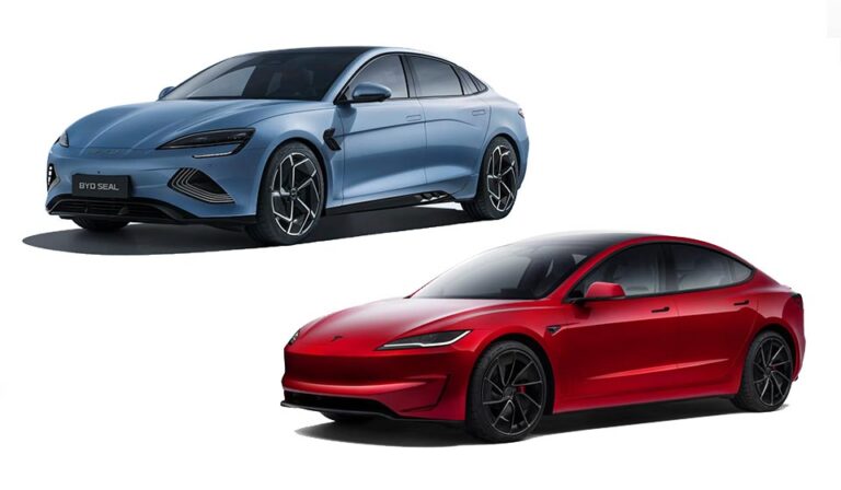 Comparison BYD vs Tesla: Prices, Batteries, and Chargers